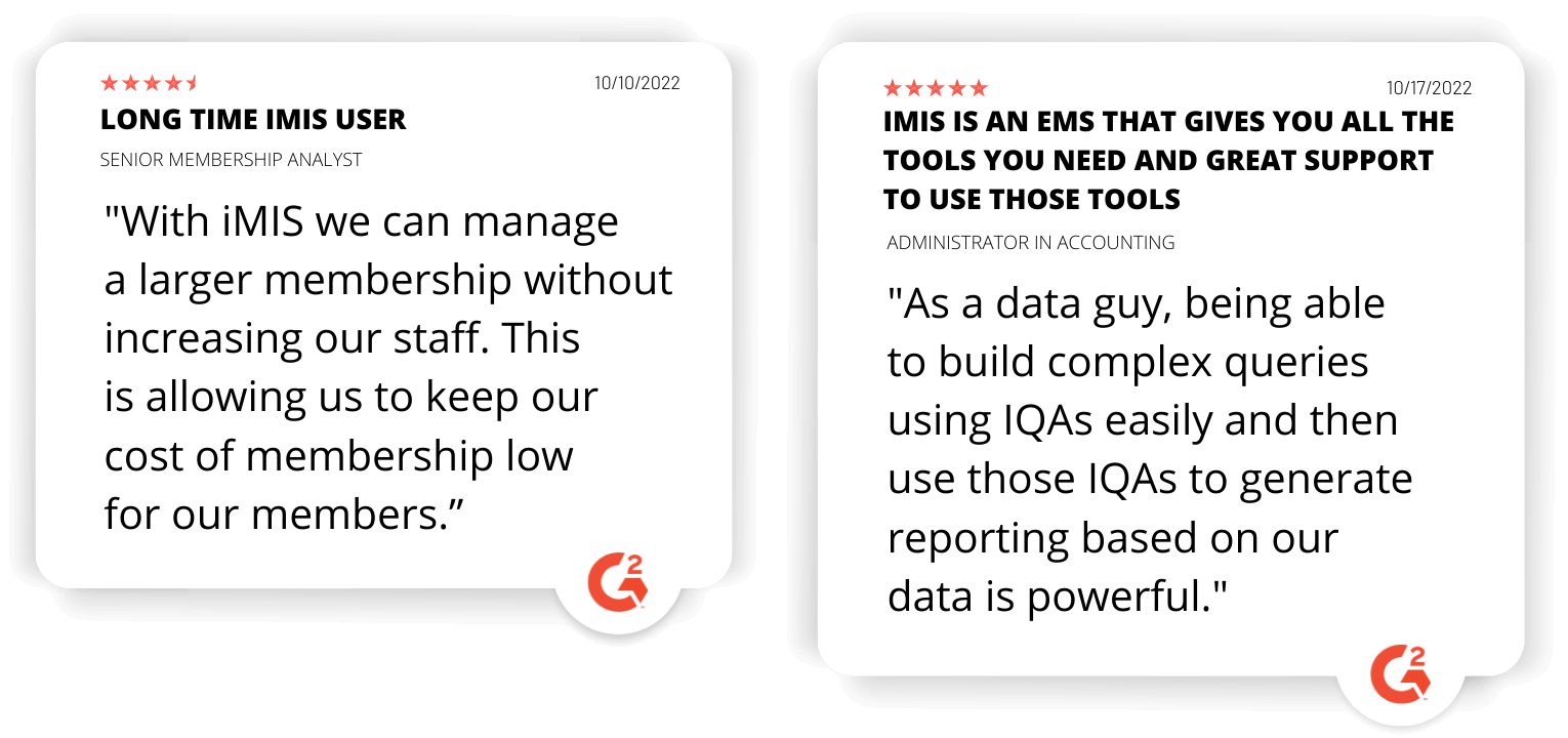 iMIS is #1 in Association Management for 6th Year in a Row