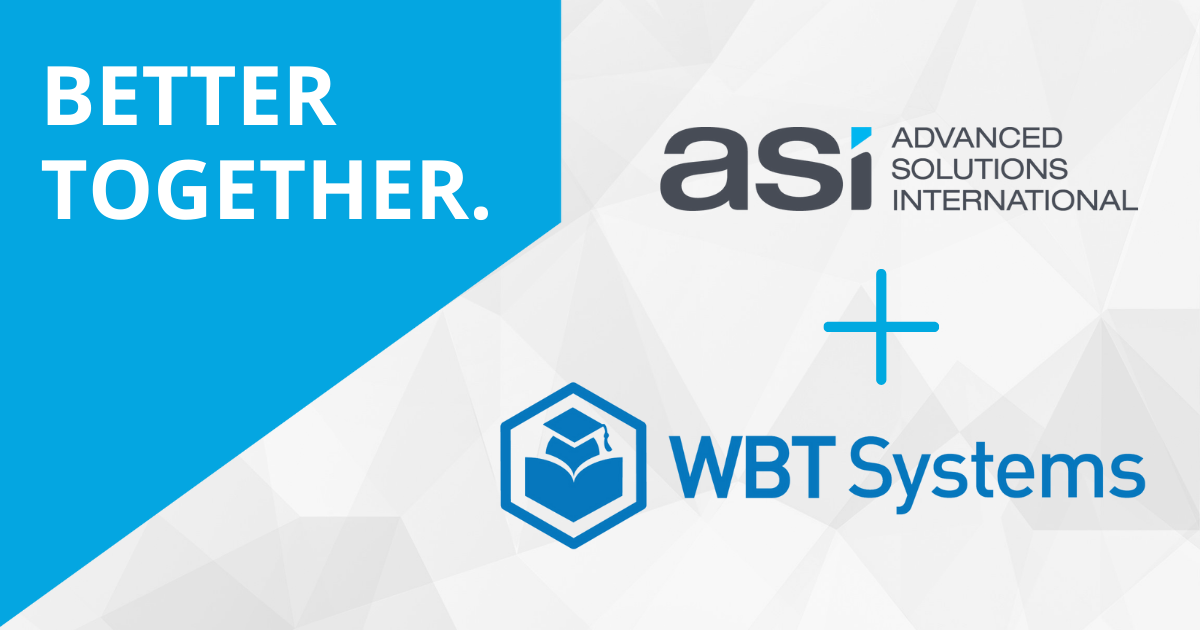 ASI Acquires Learning Management System (LMS) Leader WBT Systems